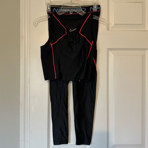 Nike | Pants & Jumpsuits | Nike Pro Activewear Set S | Poshmark